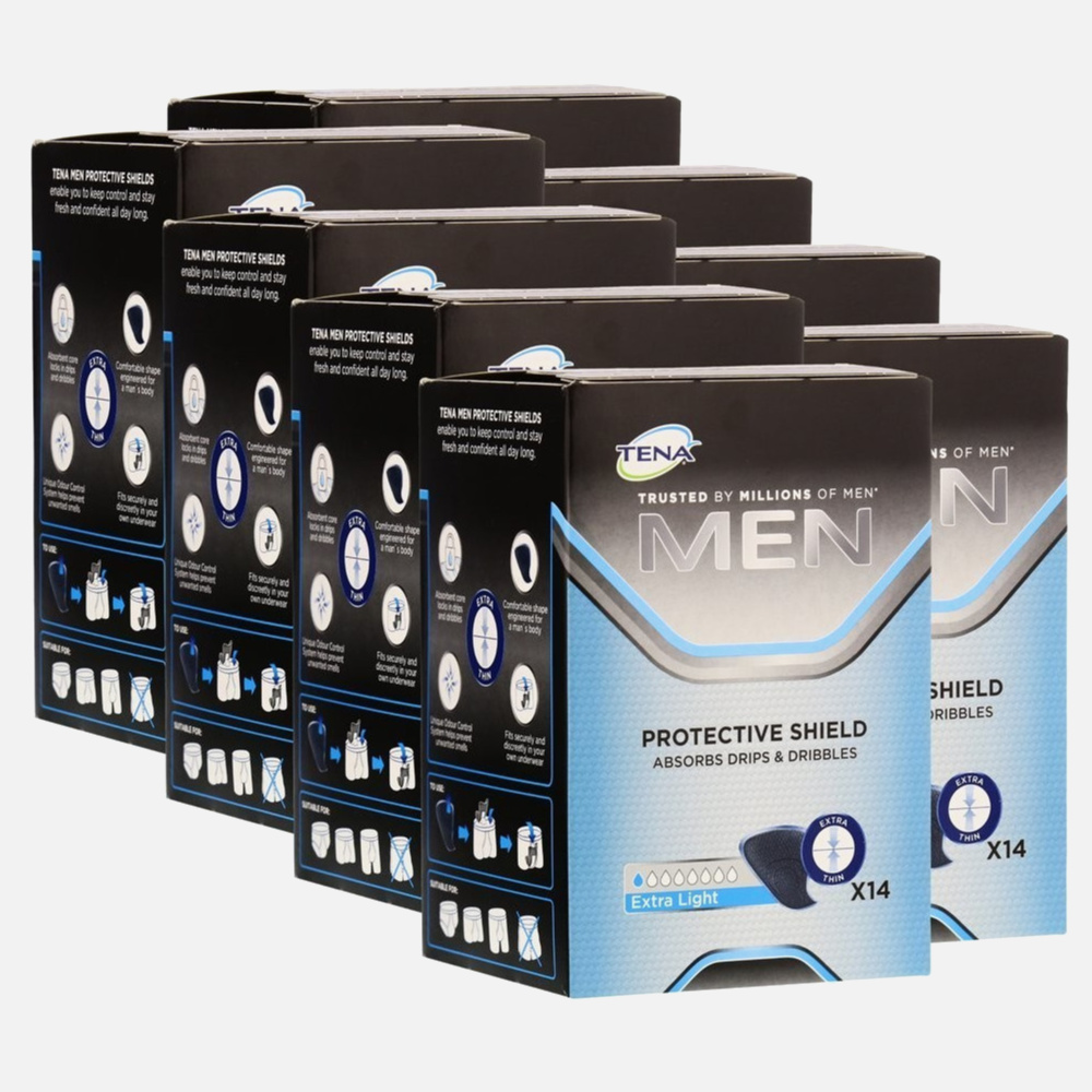 Tena men active fit protective shield 14 x 8 - Lilabea