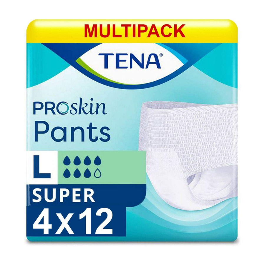 Tena proskin pants super - talla l - 48 unidades - Lilabea